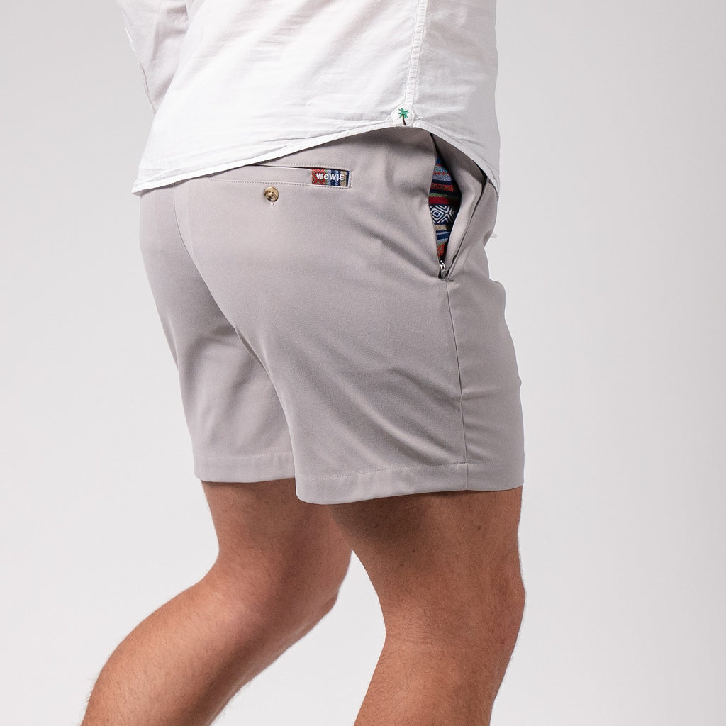 Daily Short (Casual Stretch) - Ash – Wowie