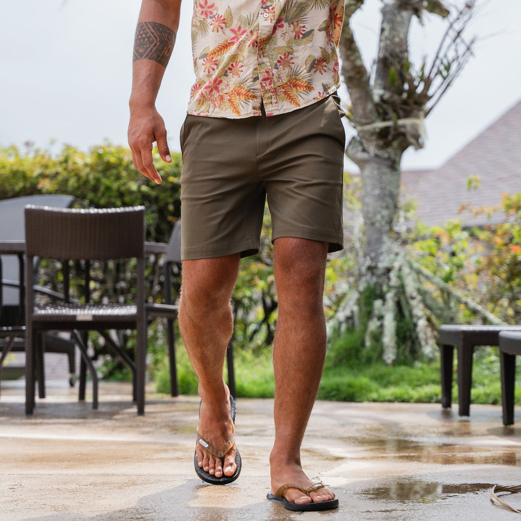 Daily Short (Casual Stretch) - Seaweed 5.5" & 7" – Wowie